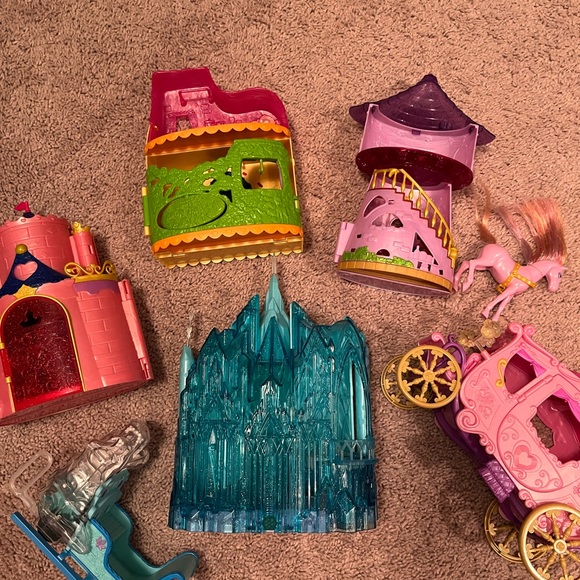 Toys | Disney Princess Magic Clip Castle Bundle | Poshmark